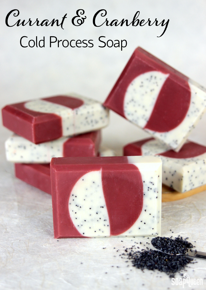 Currant And Cranberry Cold Process Tutorial Soap Queen