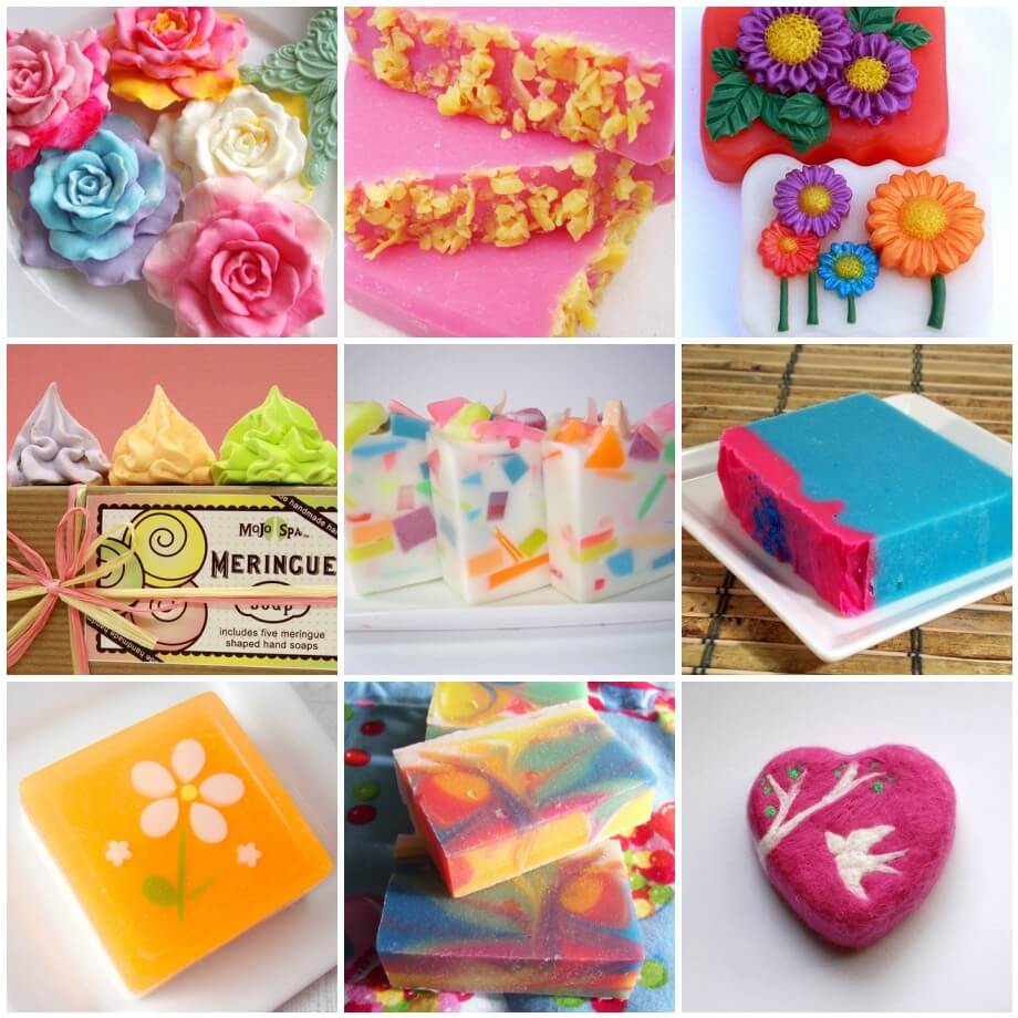 Colorful Spring Inspiration from Etsy - Soap Queen