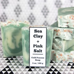 Sea Clay Swirl Cold Process - Soap Queen
