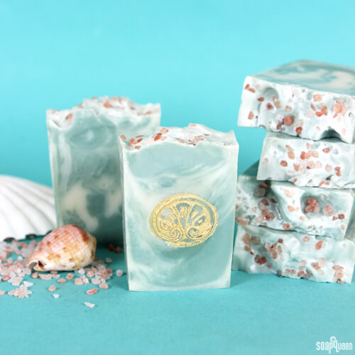 Sea Clay Swirl Cold Process - Soap Queen