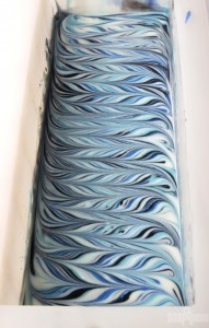 Blue Rimmed Cold Process Soap Tutorial - Teach Soap