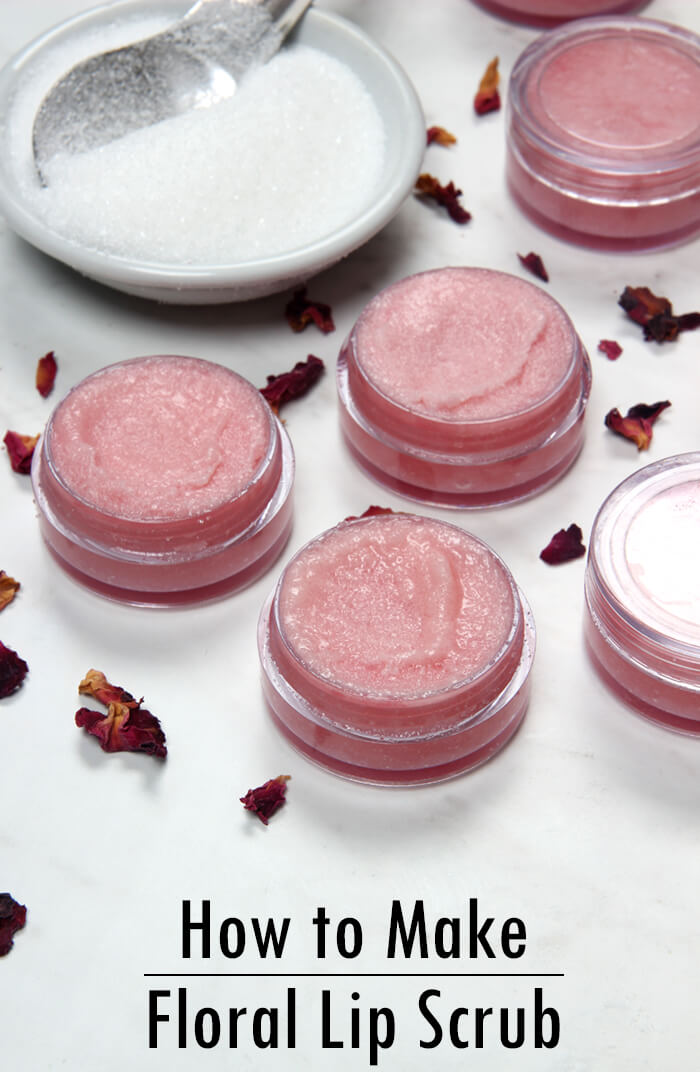Floral Sugar Lip Scrub DIY Soap Queen