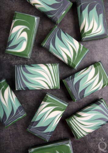 Cucumber & Aloe Circling Taiwan Swirl Soap - Soap Queen