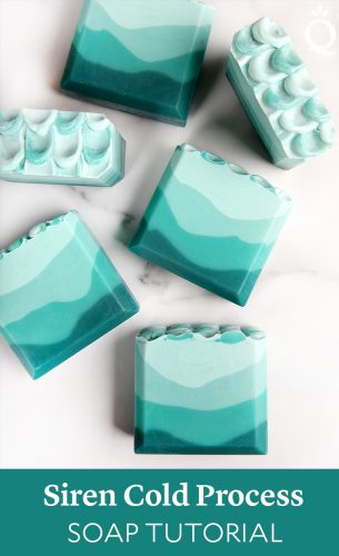 Seifenformen: Siren Cold Process Soap Tutorial